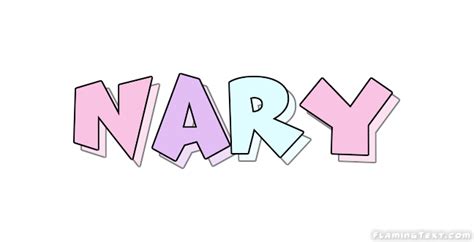 Nary Logo | Outil de conception de nom gratuit à partir de texte flamboyant