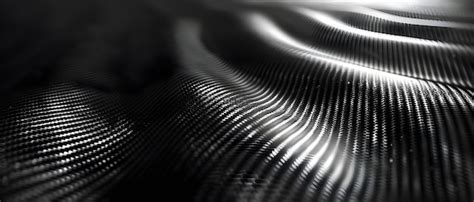 Premium Photo Modern Wavy Carbon Fiber Texture Futuristic Design Backdrop Concept Futuristic