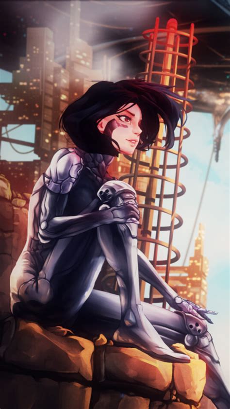 2160x3840 Alita Battle Angel Illustration Sony Xperia Xxzz5 Premium