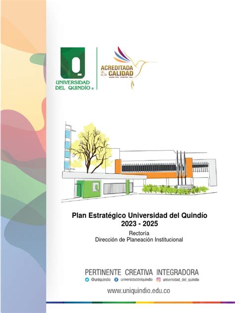 Plan Estratégico Uq 2023 2025 Pdf Planificación Estratégica