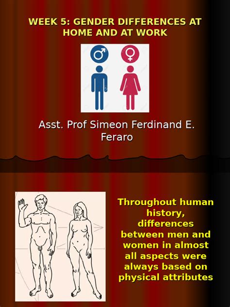 Week 5 Lecture Pdf Sexual Harassment Gender
