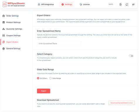 Woocommerce Google Spreadsheet Addon Import Export