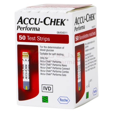 Accu Check Performa Sugar Test Kit 50 Pc Kulud Pharmacy
