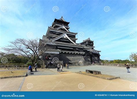 Kumamoto Castle Japan Editorial Photo Image Of Black 65648761