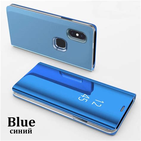 Умный зеркальный флип-чехол для Xiaomi Redmi Note 7 5 6 Pro 4X 5A 6A 5 ...