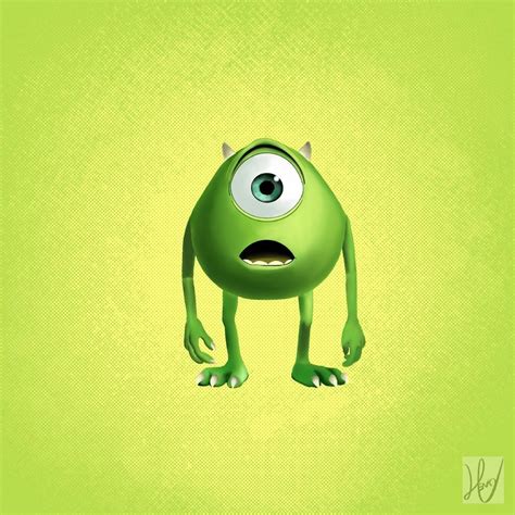 Henry On Instagram Mike Wazowski Pixar X Disney Series Monsters Monstersuniversity