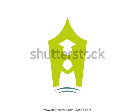 Modern Education Logo Green Learning Education Stock Vector Royalty