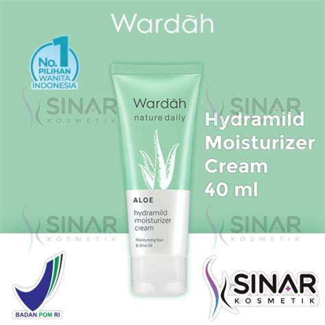 Wardah Aloe Hydramild Moisturizer Cream Kemasan Baru Lazada Indonesia