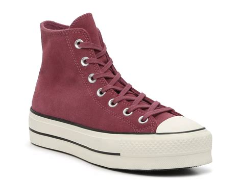 Converse Chuck Taylor High Top Platform Sneaker Womens Free Shipping Dsw