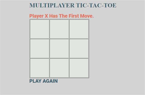 Github Hishaamali Tic Tac Toe Multiplayer Tic Tac Toe On The Web