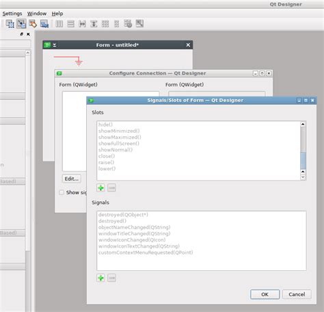 Python How To Implement A Signalslot Defined In Qt Designer Stack Overflow
