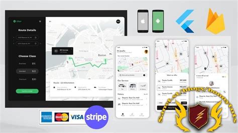 Build Uber Clone App With Stripe Payment Push Notifications Softarchive