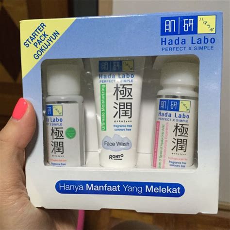 Hada Labo Starter Travel Kit Moisturizing Beauty And Personal Care Face Face Care On Carousell