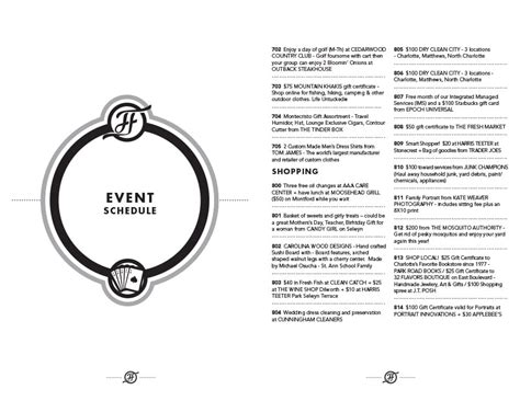 Free Event Program Templates DocFormats Free Event Program Templates DocFormats