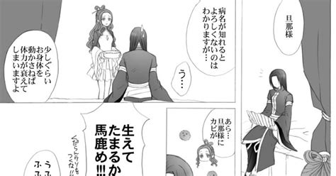 三國無双 絶対に働きたくない司馬懿さま（懿春） パピコのマンガ 司馬懿 張春華 年中良い夫婦の日 Pixiv