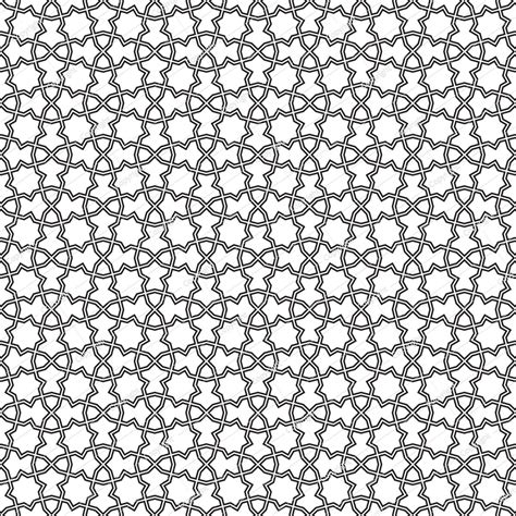 Islamic Girih Pattern Background Vector
