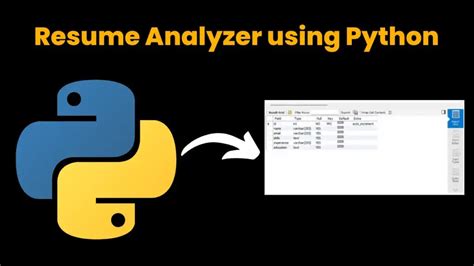 Resume Analyzer Using Python Code Codewithcurious