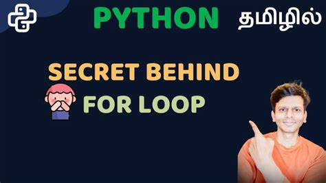 Subakaran K On Linkedin The Secret Behind Python For Loop In Tamil A