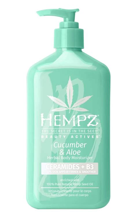 Hempz Cucumber And Aloe Herbal Body Moisturizer Tan International