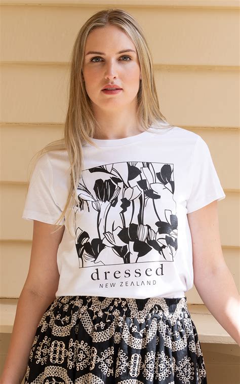 Square Tee Zebrano Designer Clothing Nz