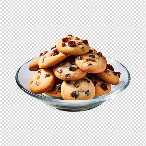 Premium Psd Round Cookies