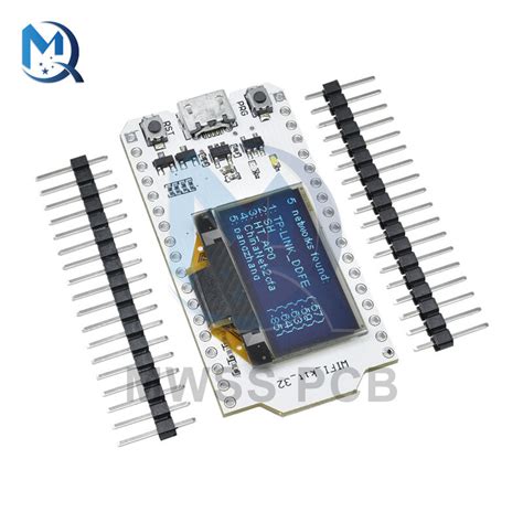 Pantalla Digital Oled Azul Esp32 De 096 Pulgadas Módulo Cp2102 32m