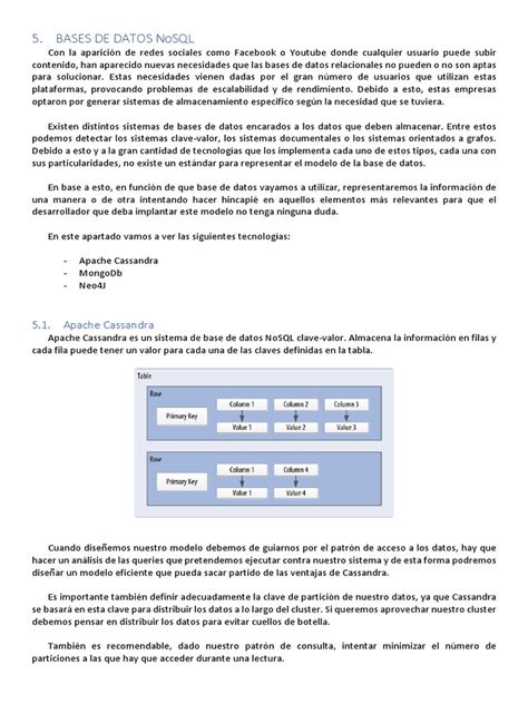 bases de datos nosql pdf no sql bases de datos