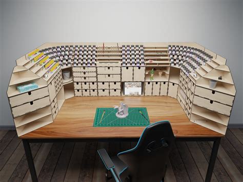 Modular Workshop Table Organizer Cnc Files 30 Module Bundle