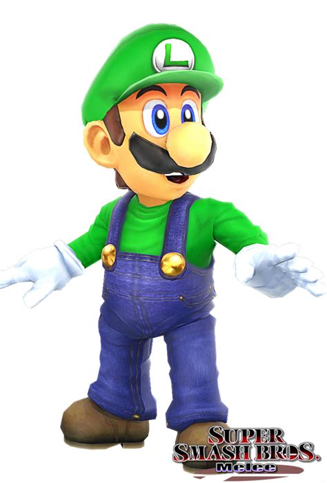 Luigi Super Smash Bros Melee By Matymatiasmaty On Deviantart