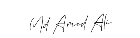 89 Md Amed Ali Name Signature Style Ideas Get Autograph