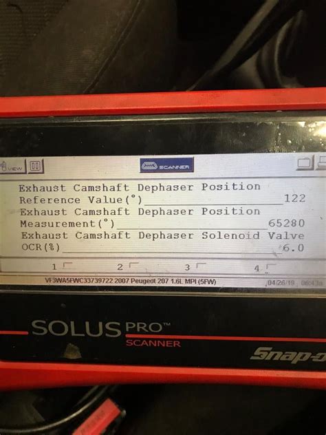 Help Needed Peugeot 207 1 6 16v Camshaft Dephasing Fault Peugeot Forums