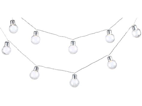 Lunartec Solarketten Solar LED Lichterkette mit 10 LED Glühbirnen 1 8