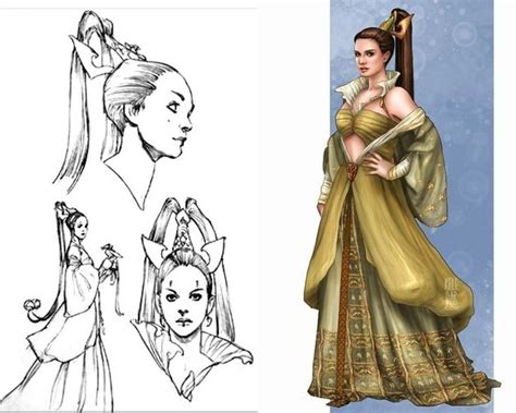 Padmé Amidalas Wardrobe The Magnificent Artworks Of Kelldar In 2025