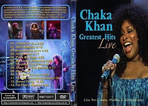 Estante Do Som Chaka Khan Greatest Hits Live