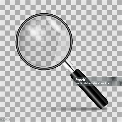 透明な背景に現実的な虫眼鏡 イラストレーションのベクターアート素材や画像を多数ご用意 イラストレーション サイズ スクエア