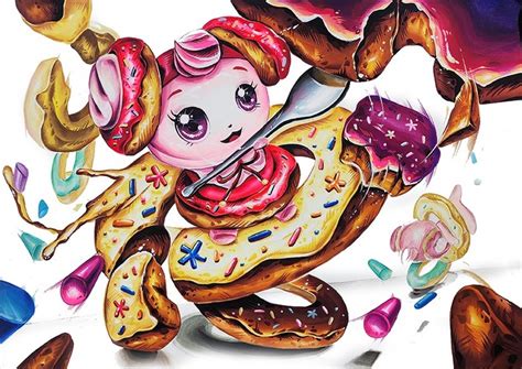 분당씨앤씨미술학원 야탑캠 쏠t 또너핑도너츠즐거움 티니핑기초디자인도너츠기초디자인기초디자인기디캐릭터기초디자인입시미술미대입시학생작 예비반수업작고2분당