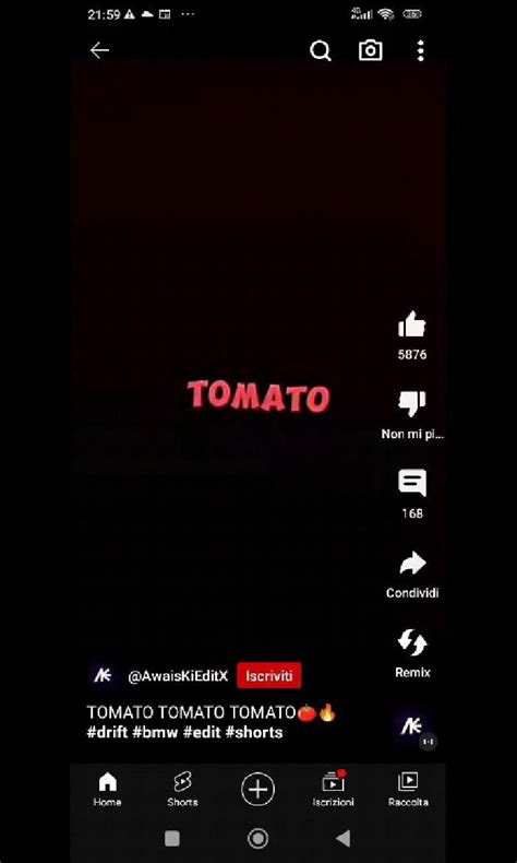 Tomato Tomati Shorts Bmw Iscriviti