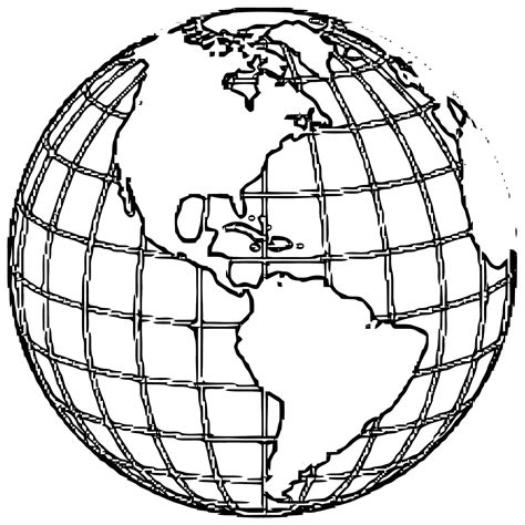 Desenhos De Globo Terrestre Para Colorir E Imprimir 55 Off
