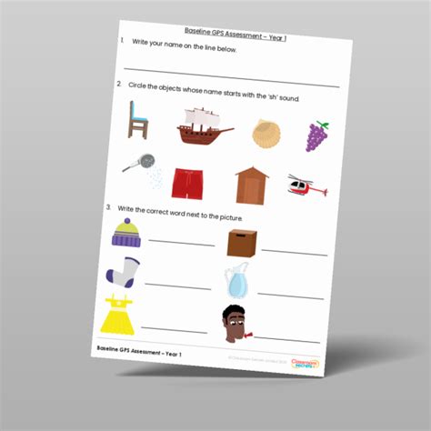 Year 1 Baseline Gps Assessment Resource Classroom Secrets