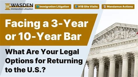 Facing A Us Re Entry Bar Learn How I 212 Can Help You Return Legally