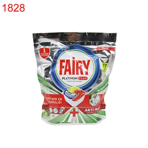 Таблетки за съдомиялна Fairy Platinum Plus 27 бр в пакет 0 466лв бр