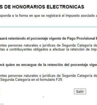 Boleta De Honorarios Página 2 De 3 Gestion Municipal De Chile