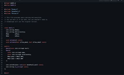 Solved Code The Person H File Person Cpp File GenePool H Chegg