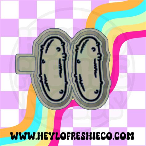 Pickle Vents Silicone Mold Hey Lo Freshie Co
