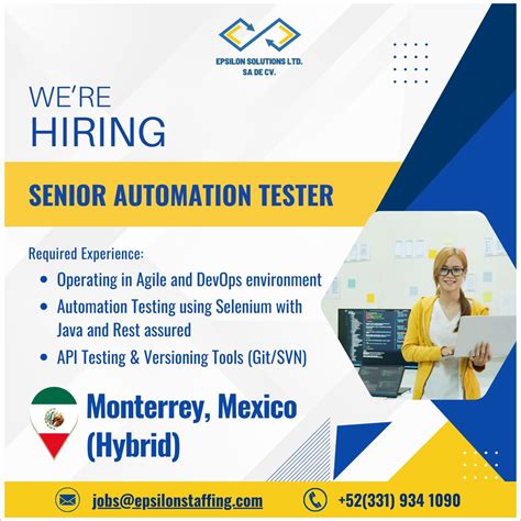 epsilon solutions ltd sa de cv on linkedin automationtesting selenium java apitesting