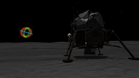 the god of part rotation has visited my landing site r kerbalspaceprogram
