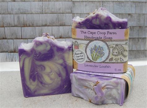 Lavender Loofah Soap The Cape Coop