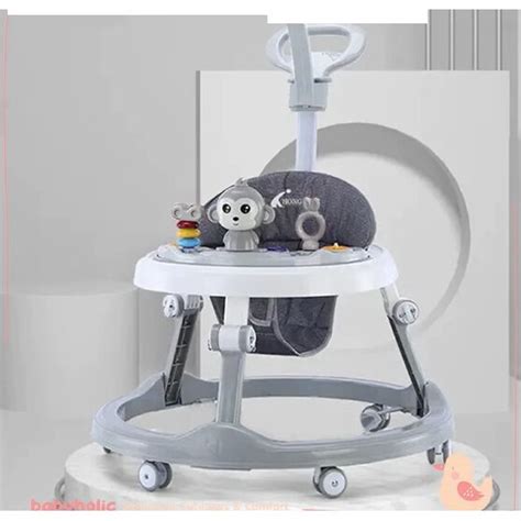 Pre Walker Bubu Still® 3 в 1 силиконови колела музикален с матрак и родителски контрол 6