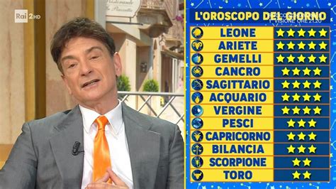 Oroscopo Paolo Fox I Fatti Vostri Stelle Fine Settimana 14 15 Aprile