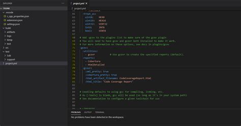 Test Explorer Output In Visual Studio Code Failed To Find The Project Yml File Please Check